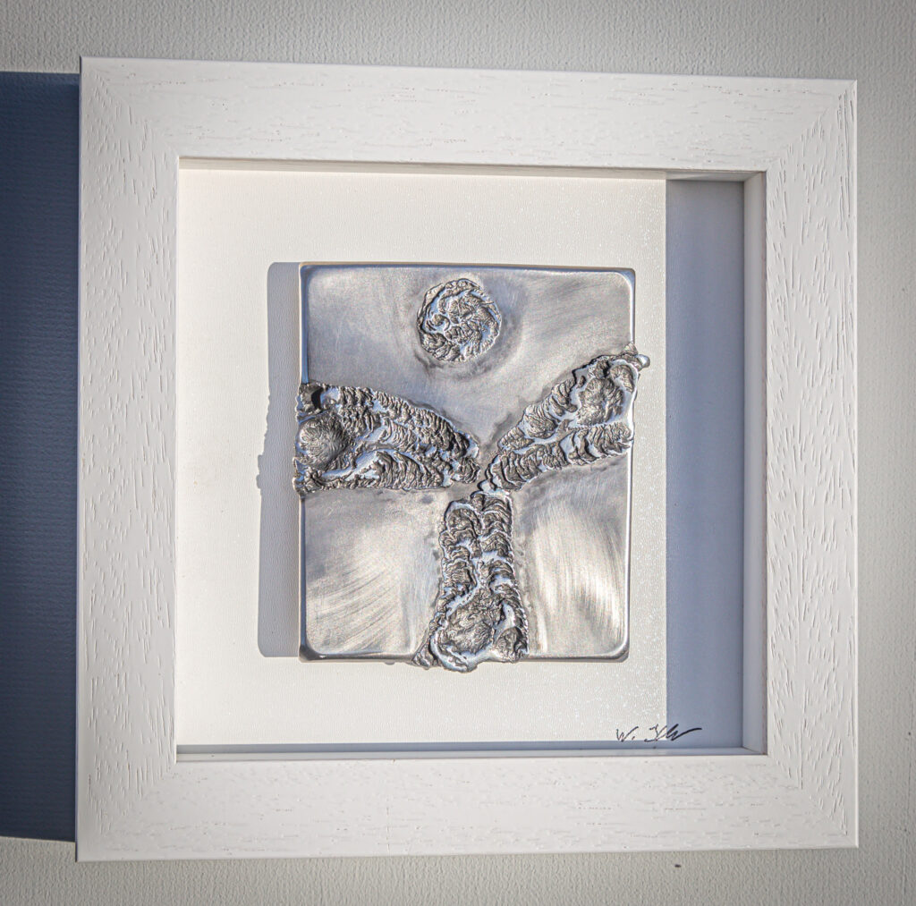 Schutzengel - Wilfried Kleiber Edelstahlobjekte